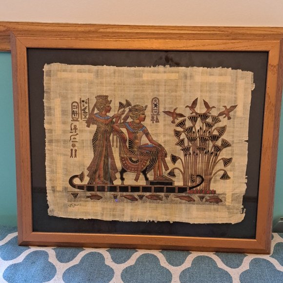 Delta Papyrus Factory | Art | Egyptian Art Work | Poshmark